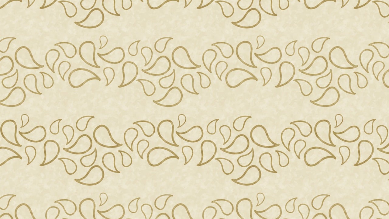 Paisley Patterned Paper