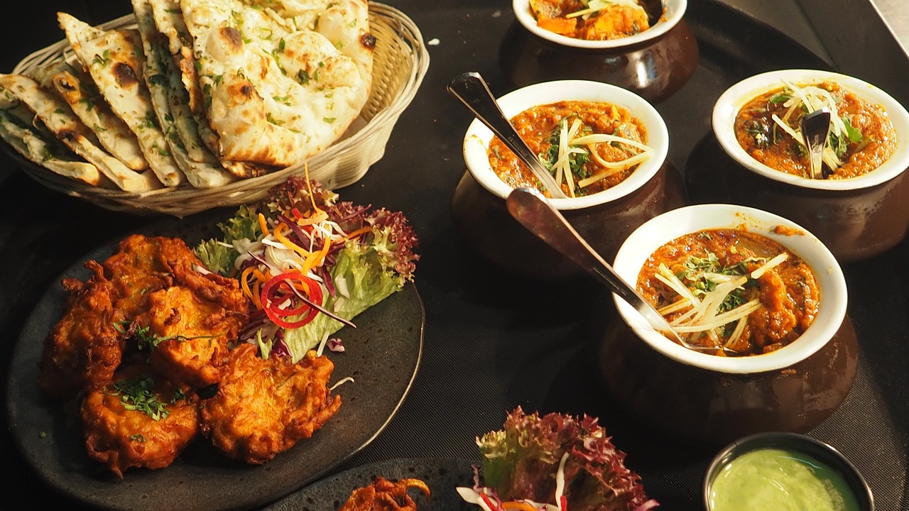 Indisches Essen Naan Mittagessen - Kostenloses Foto auf Pixabay - Pixabay