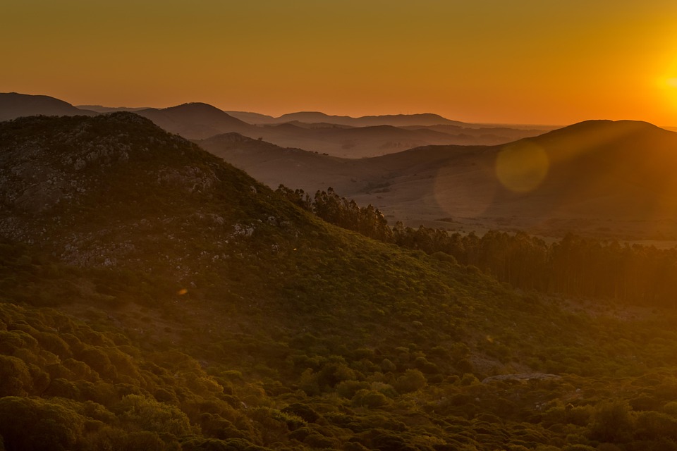 Sunset Hill Mountains - Free photo on Pixabay - Pixabay
