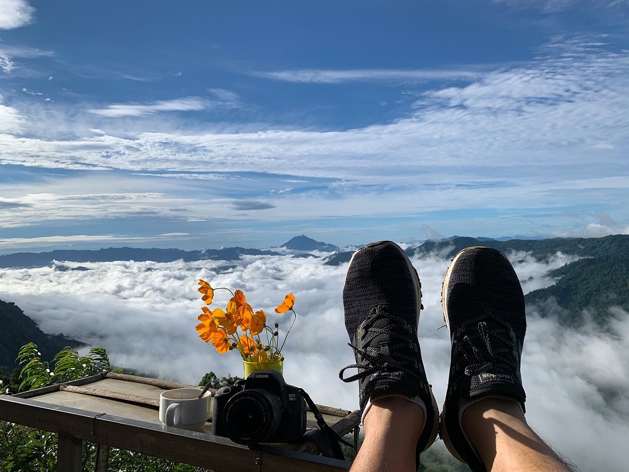 Nubes Flores - Foto gratis en Pixabay - Pixabay