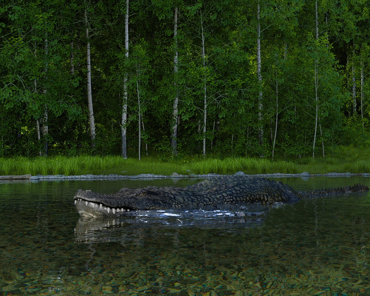 Nile Crocodile River Reptile - Free image on Pixabay