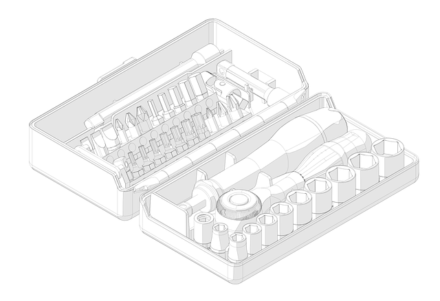 Download Socket Set, Ratchet, Tool. Royalty-Free Vector Graphic - Pixabay