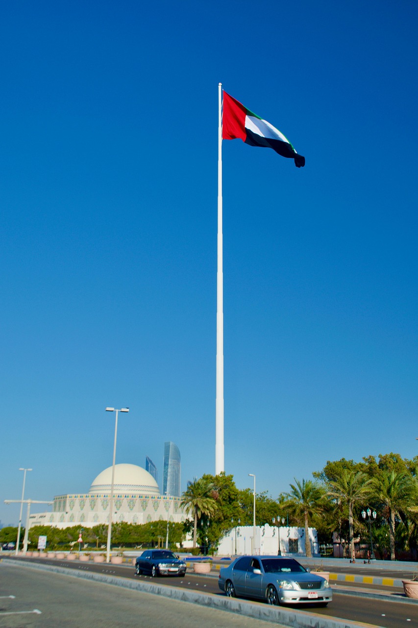 Flag Uae Road - Free photo on Pixabay - Pixabay