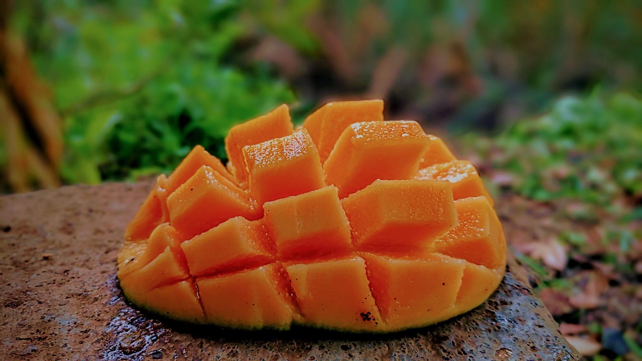 Mongo Mango Slice Fresh Free Photo On Pixabay Pixabay