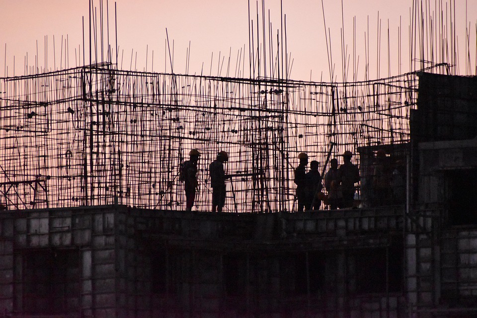 Construction Workers Sunset - Free photo on Pixabay - Pixabay
