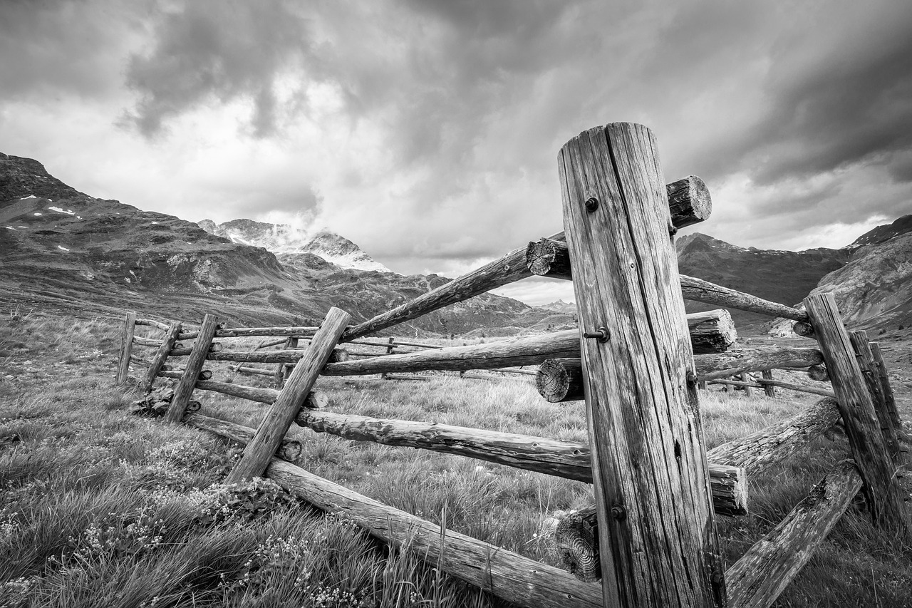 Field Wooden Fence Grass Free Photo On Pixabay Pixabay