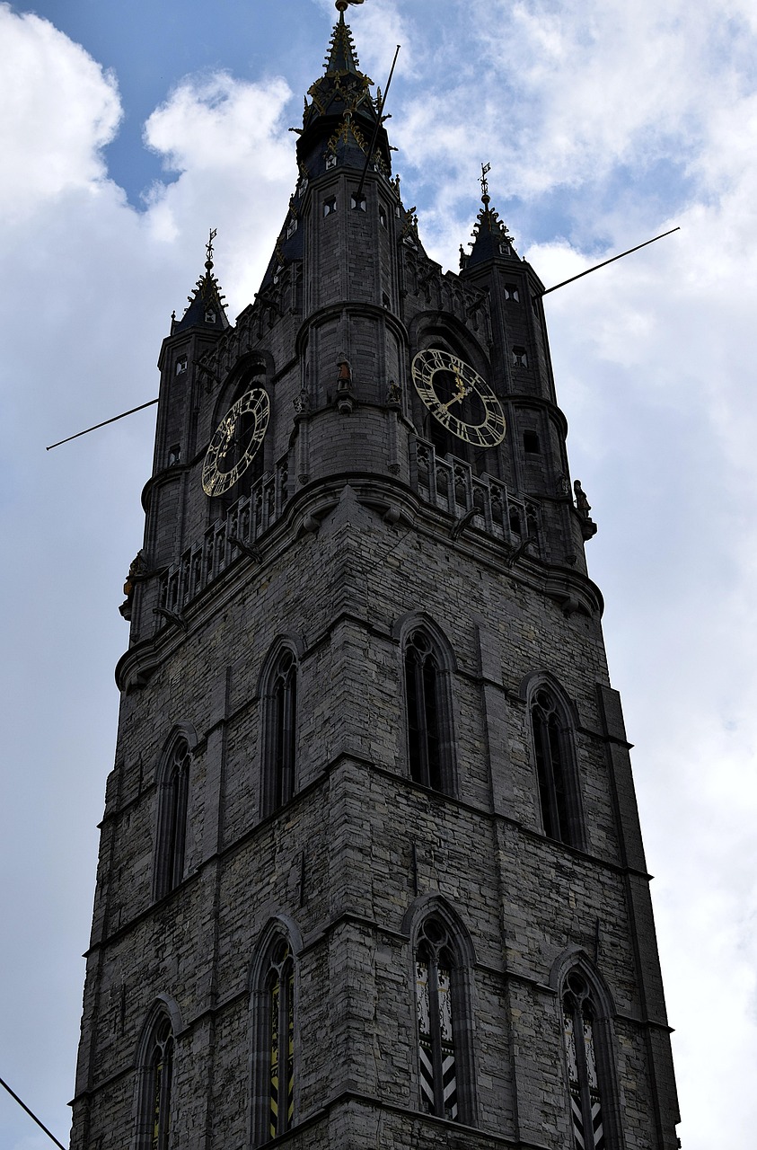 Belfry Of Ghent Tower Medieval - Free photo on Pixabay
