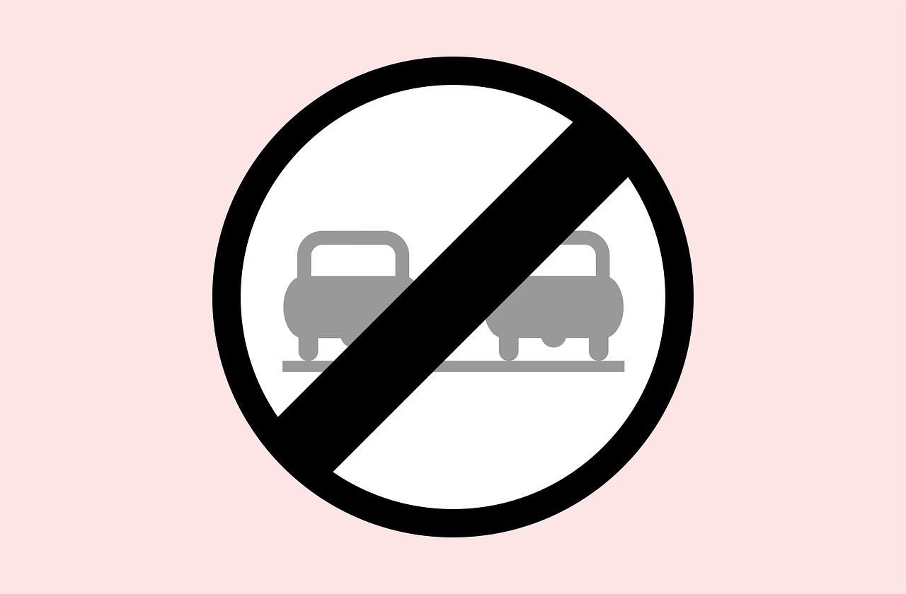 End Of Restriction Sign