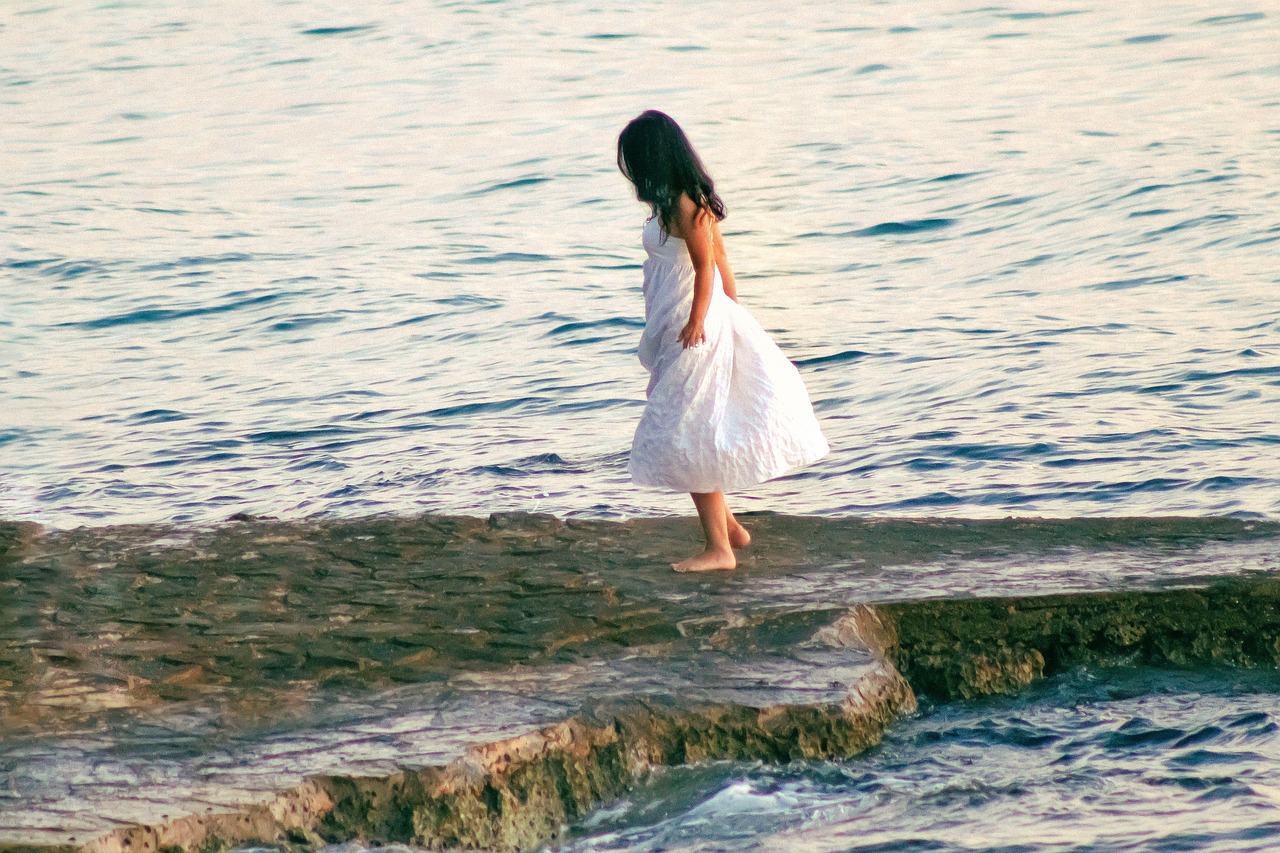 Woman Sea Beach - Free photo on Pixabay