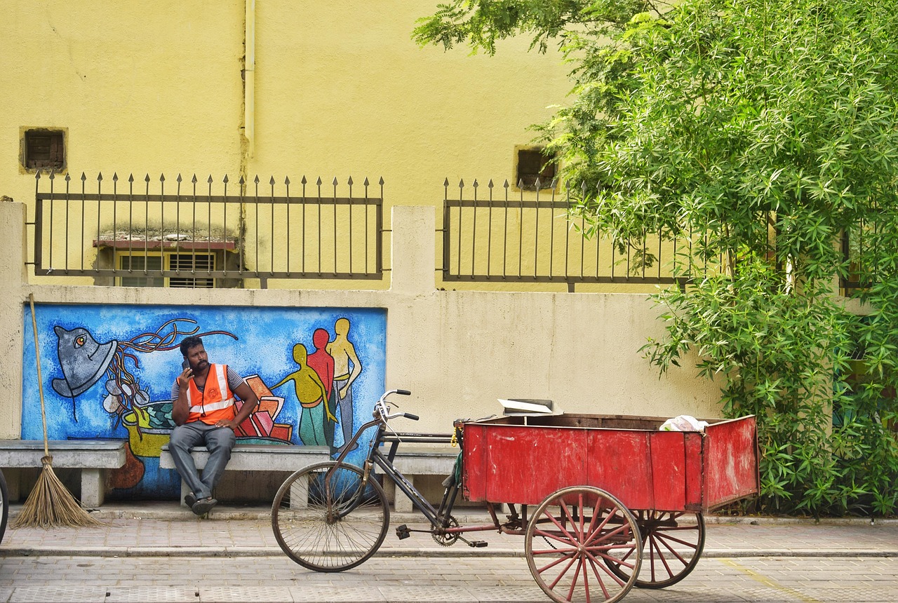 India Street Sweeper City - Free photo on Pixabay