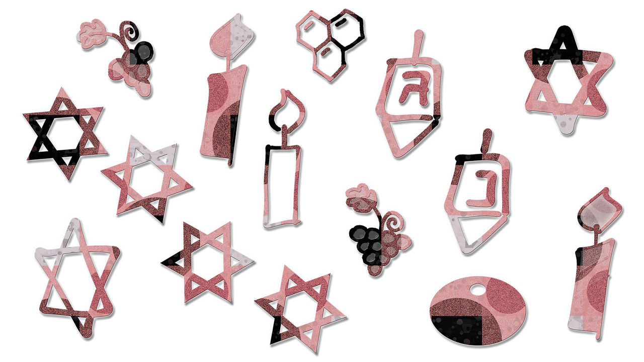 Download Jewish Symbols, Doodles, Transparent. Royalty-Free Stock ...