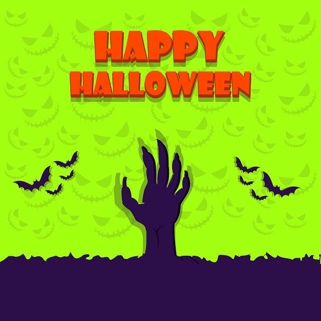 Download Halloween, Greeting, Hand. Royalty-Free Vector Graphic - Pixabay