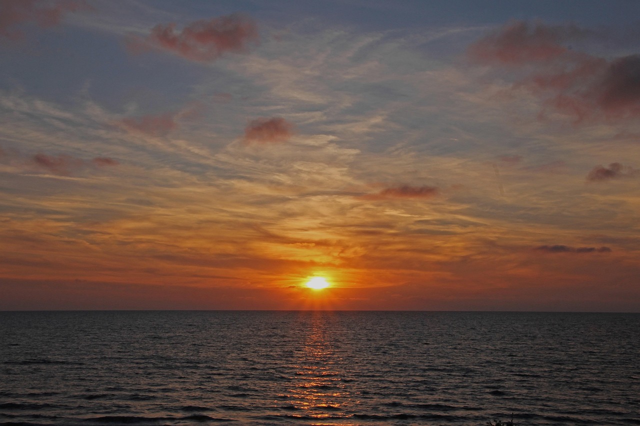 Sunset Sea Clouds - Free photo on Pixabay - Pixabay