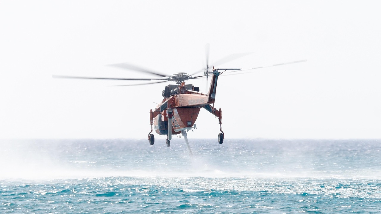 Fire-Fighting Helicopter Fire - Free photo on Pixabay