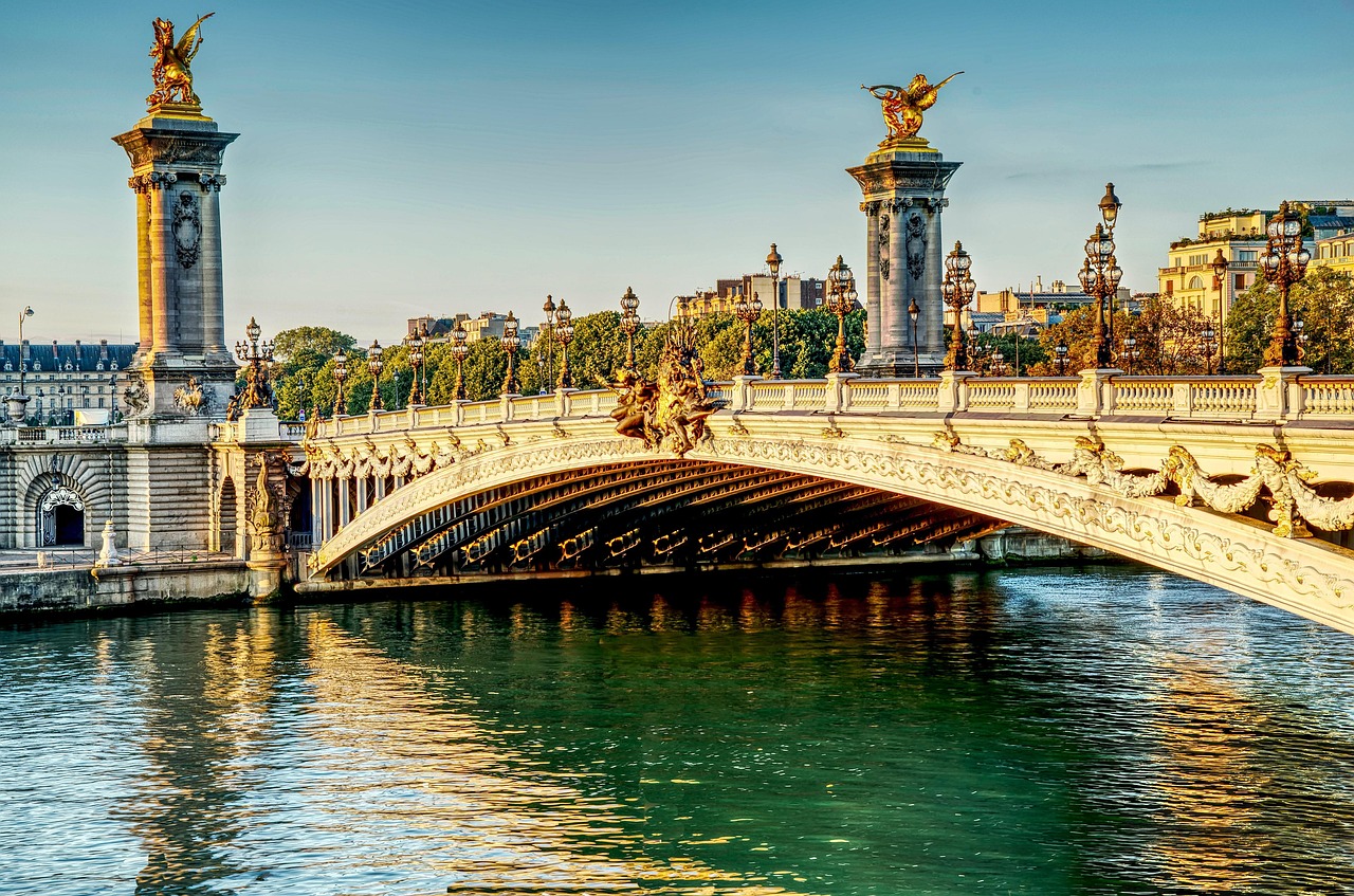 Paris Bridge Pont Alexandre Iii Free Photo On Pixabay Pixabay
