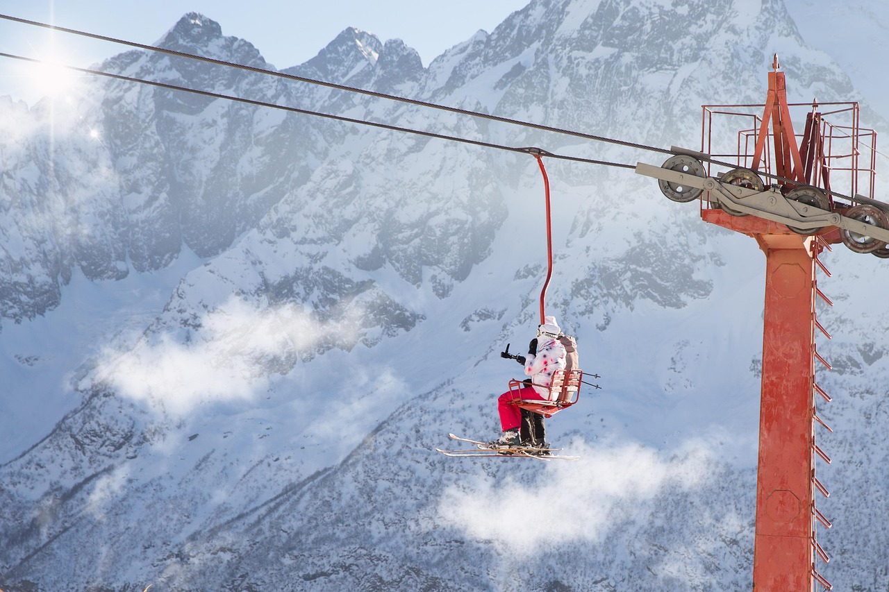 Ski Lift Resort Aerial - Free photo on Pixabay
