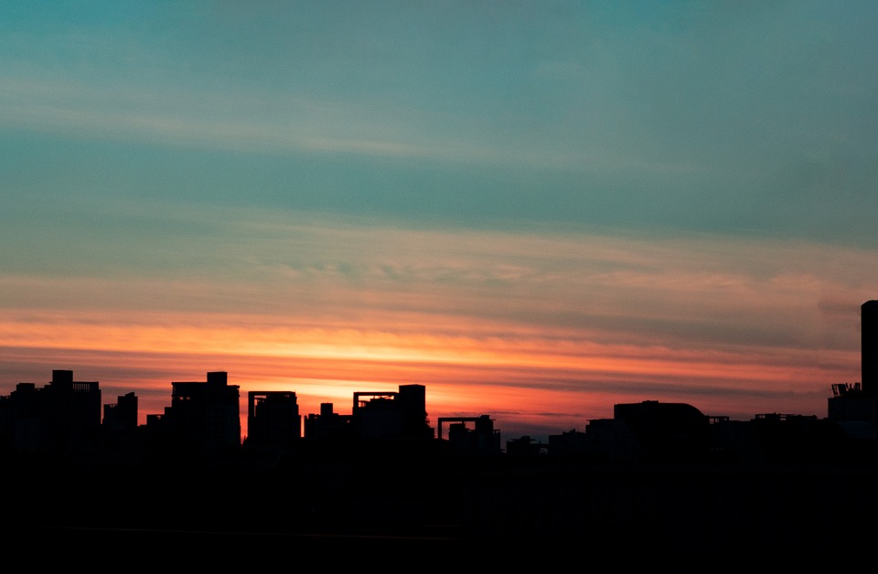 Sunset Buildings Dusk - Free photo on Pixabay - Pixabay