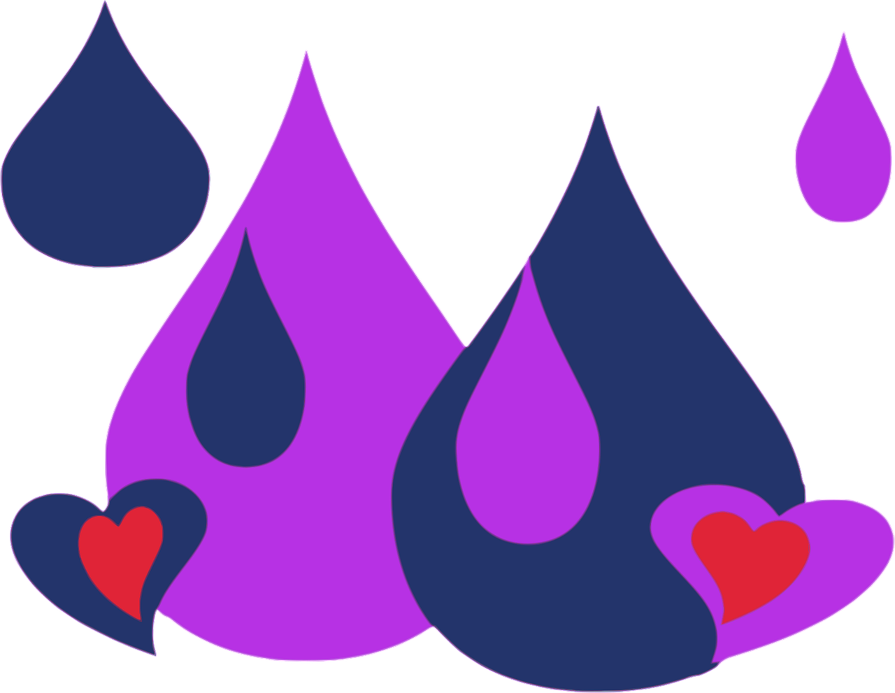 Download Love, Droplets, Raindrops. Royalty-Free Vector Graphic - Pixabay