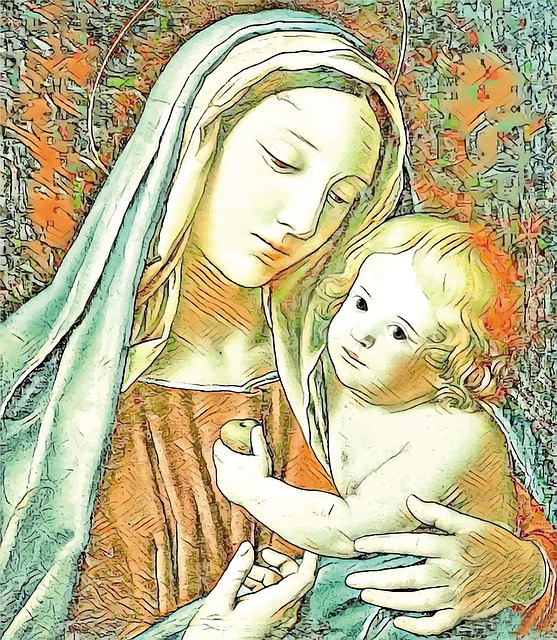 Maria Jesus Baby Jungfrau - Kostenloses Bild auf Pixabay - Pixabay