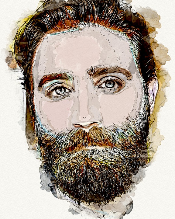 Download Bearded, Man, Portrait. Royalty-Free Stock Illustration Image ...
