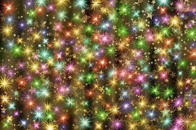 Download Christmas Stars Lights Royalty-Free Stock Illustration Image ...