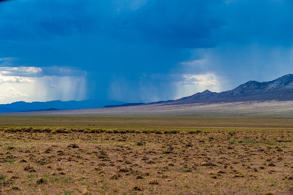 Desert Rain Storm - Free photo on Pixabay