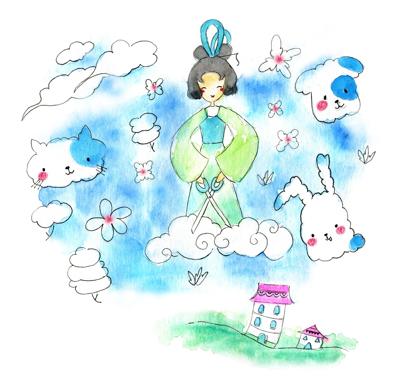 Explore 15,290+ Free Watercolor Angel Illustrations: Download Now - Pixabay