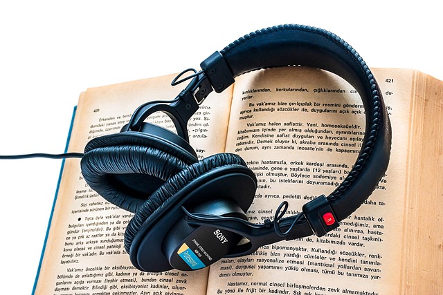 Headphones Headset Open Book Audio - Free photo on Pixabay