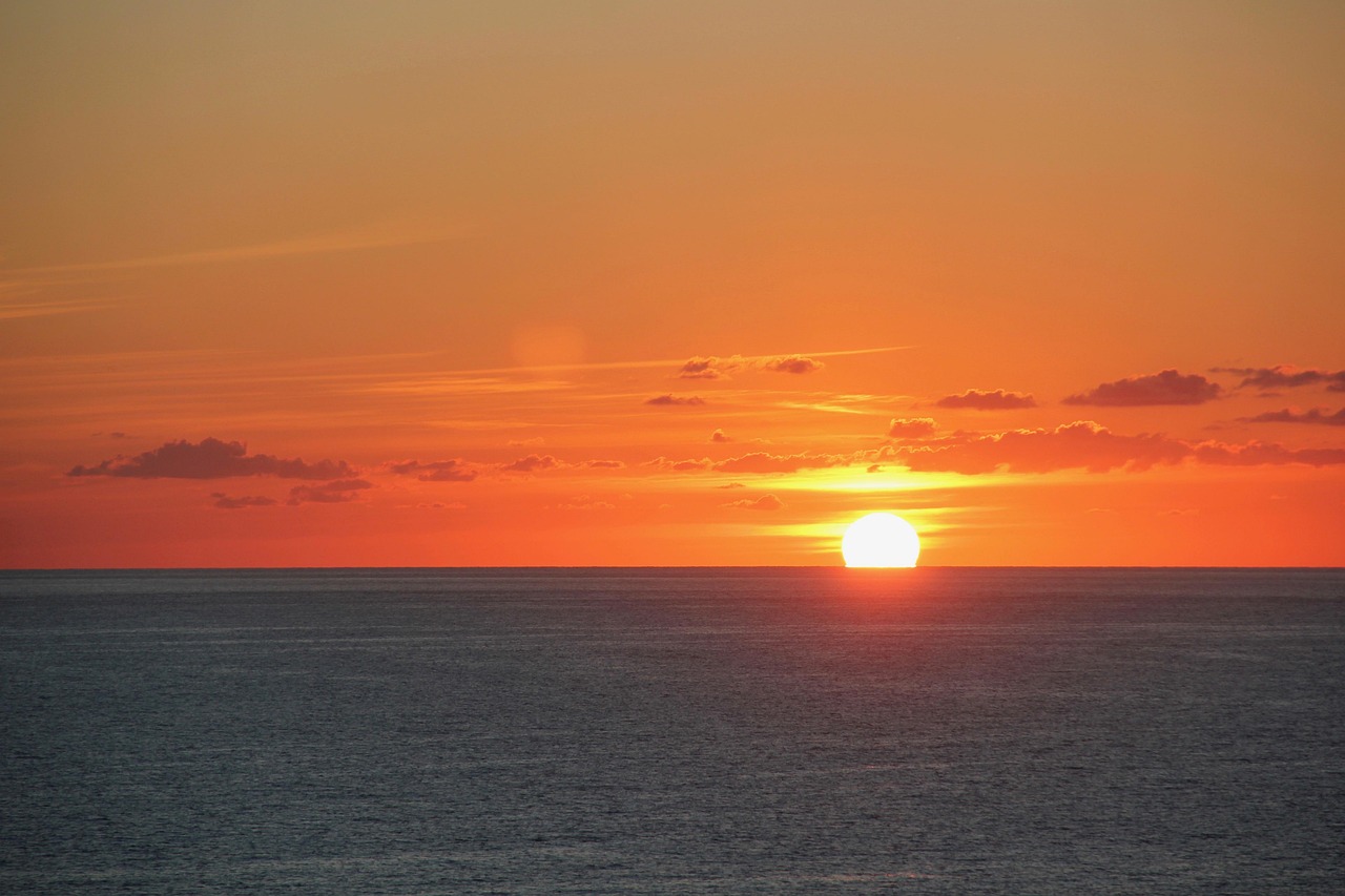 Pôr Do Sol Oceano Ao Ar Livre - Foto gratuita no Pixabay - Pixabay