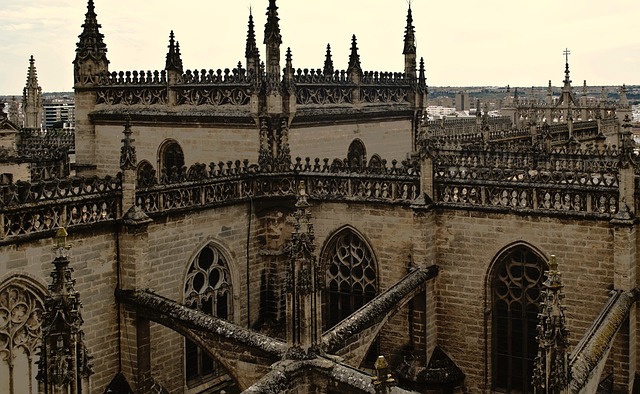 Seville Cathedral Church Rooftop - Free photo on Pixabay