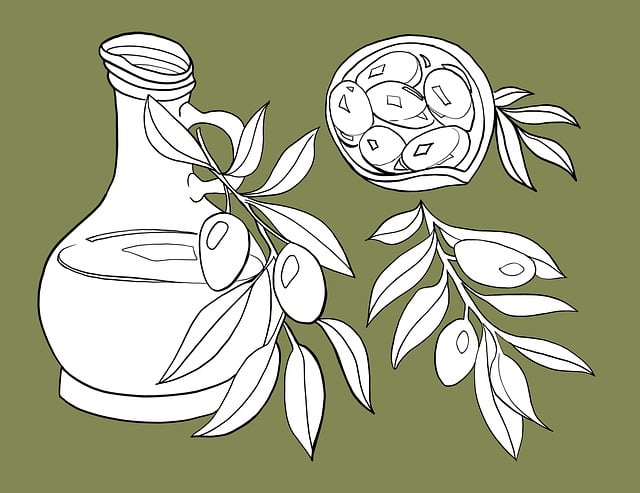 Olive Oil Drawing - Free image on Pixabay