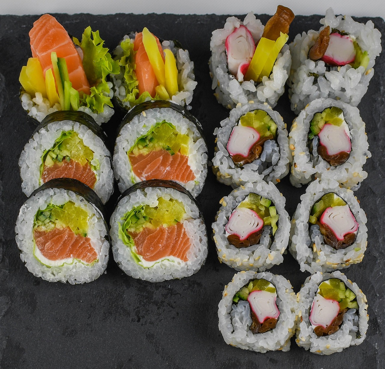 Sushi Rouleaux De California - Photo gratuite sur Pixabay - Pixabay
