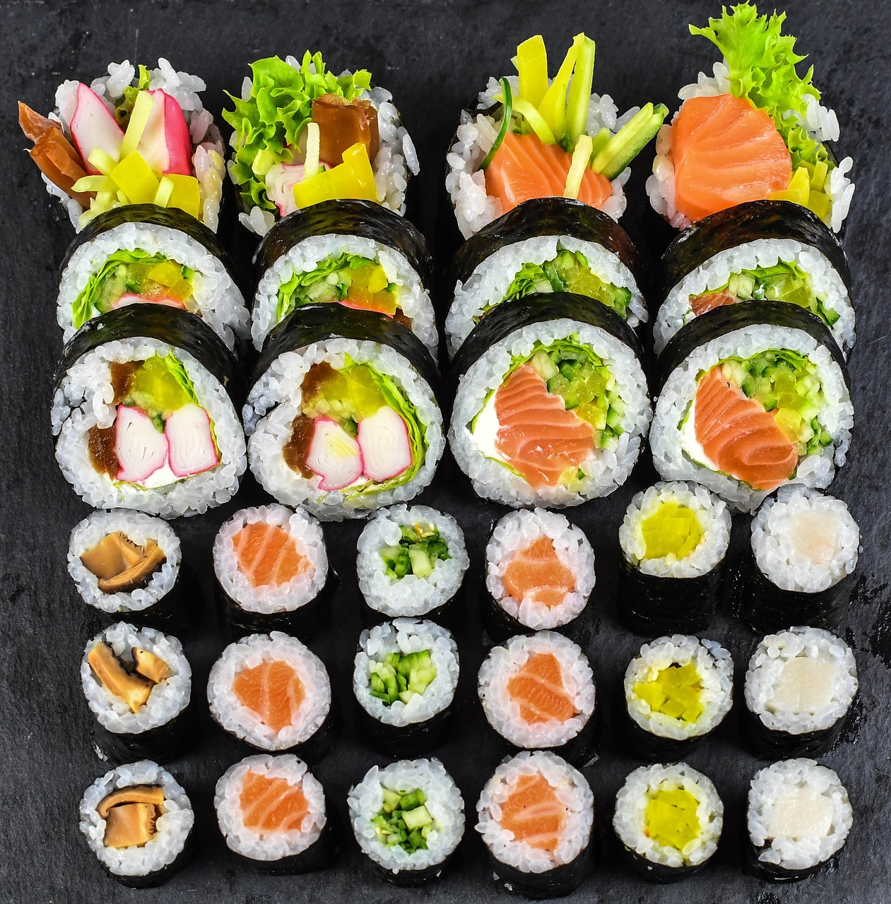 Sushi Rolls California Maki - Free photo on Pixabay - Pixabay