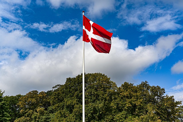 Danska Flaggan Dannebrog Sommar - Gratis foto på Pixabay - Pixabay