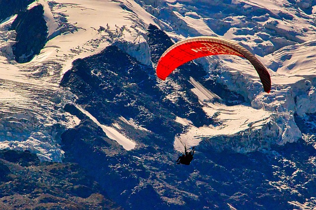Parapente Montagnes Neige - Photo gratuite sur Pixabay