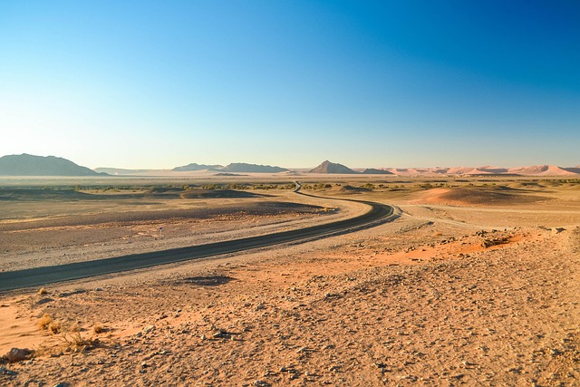 Namibia Wüste Kurvenreiche Straße - Kostenloses Foto auf Pixabay