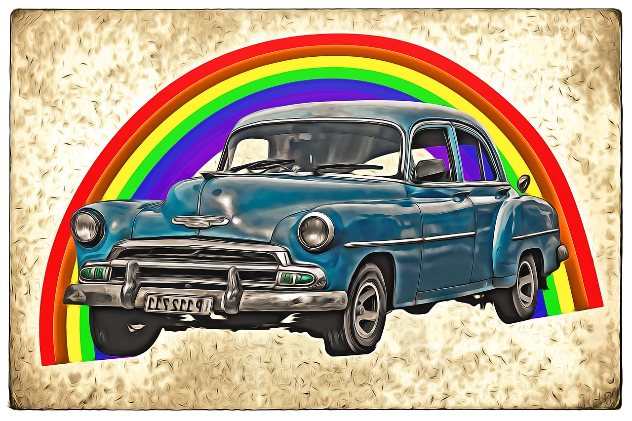 40+ Free Rainbow Car & Car Images - Pixabay