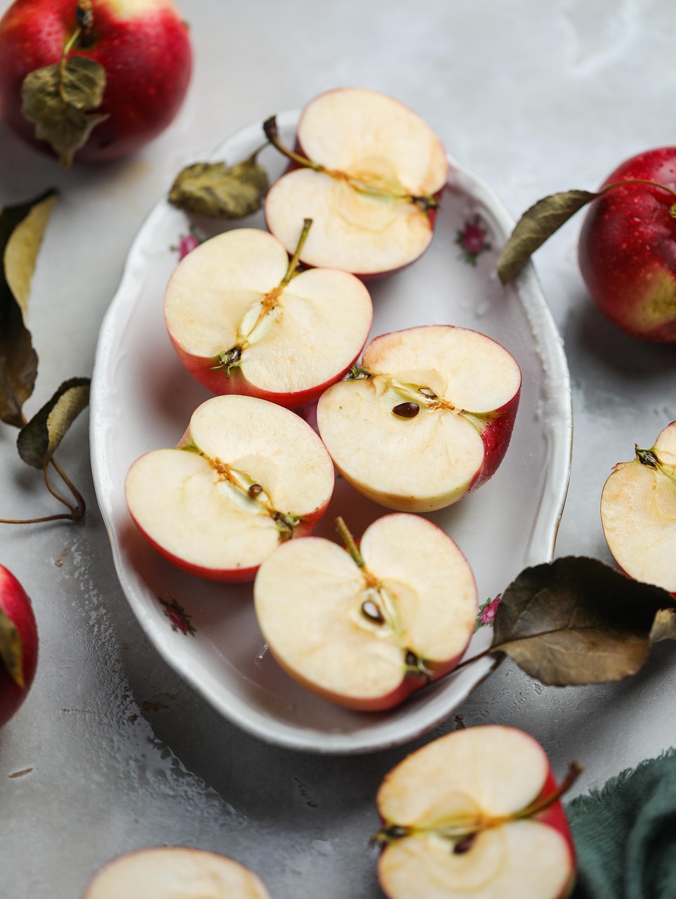Apples Sliced Fruits - Free photo on Pixabay