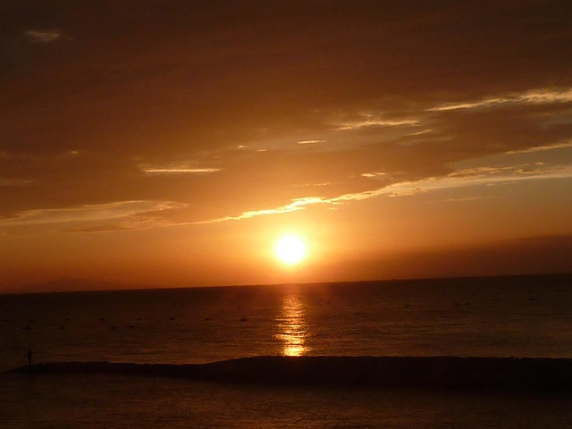 Coucher De Soleil Ciel Mer - Photo gratuite sur Pixabay - Pixabay