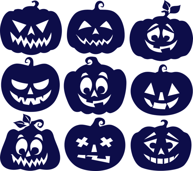 Download Halloween, Pumpkin, Jack-O'-Lantern. Royalty-Free Vector ...