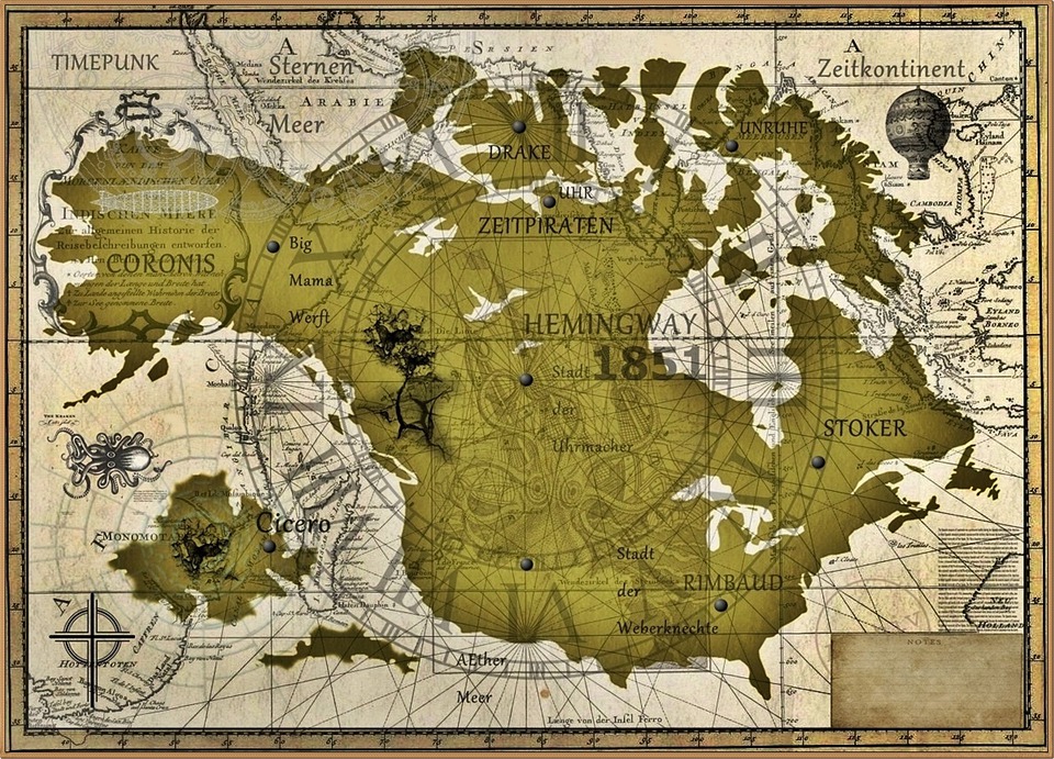 Download Map, Continents, Fantasy. Royalty-Free Stock Illustration ...