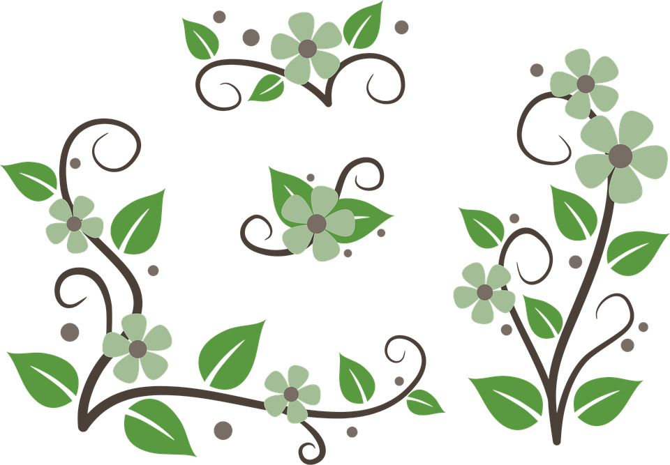 Download Floral, Beautiful Flowers, Decorative. Royalty-Free Vector ...