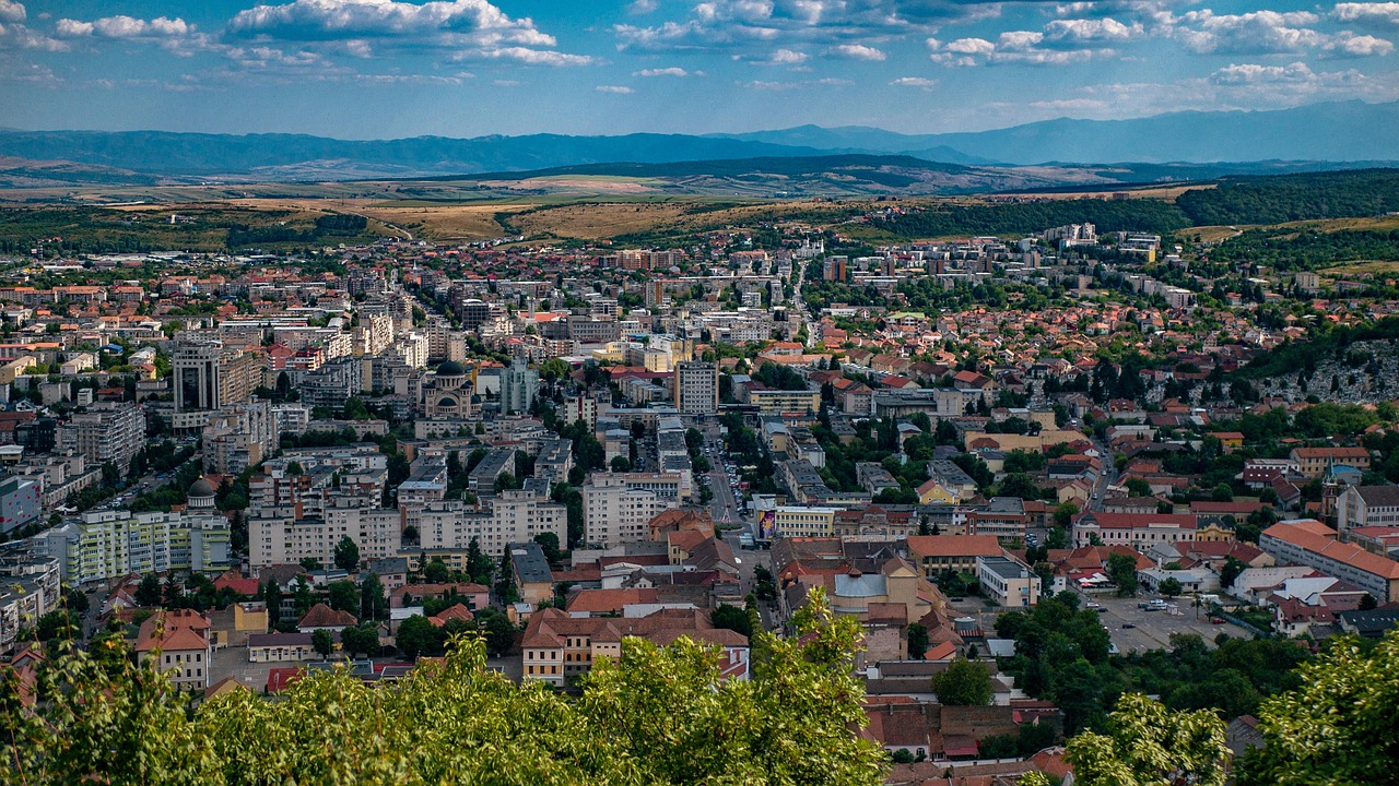Town Romania City Aerial - Free photo on Pixabay