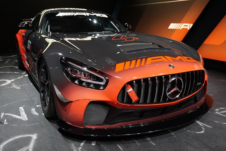 Mercedes Amg Gt4 - Free photo on Pixabay