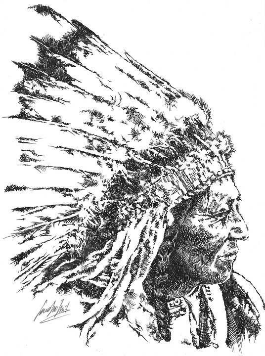 Download Lakota Chief, Native American Chief, Tribal Chief. Royalty ...