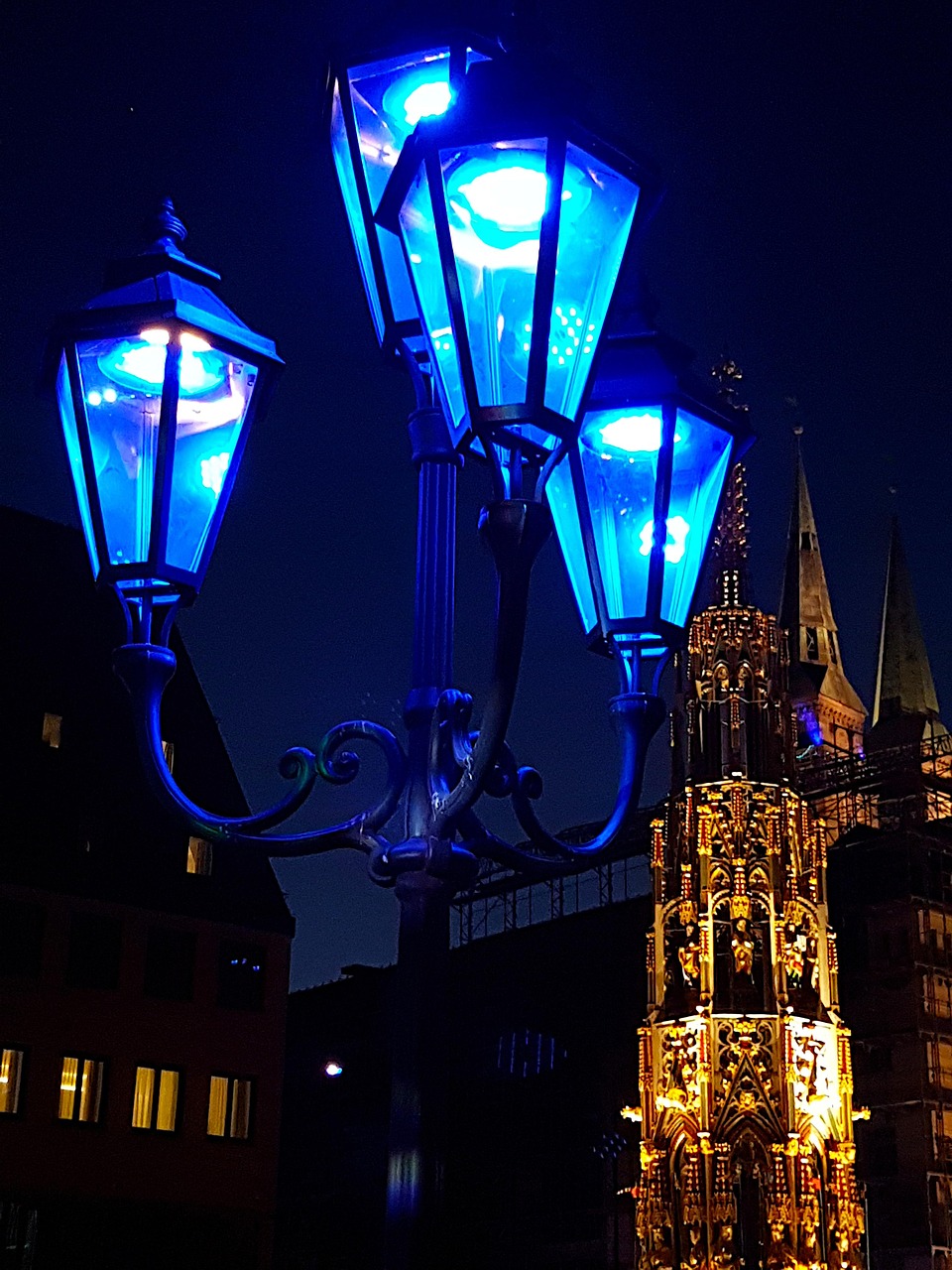 Malam Biru Nürnberg Air Mancur - Foto gratis di Pixabay - Pixabay