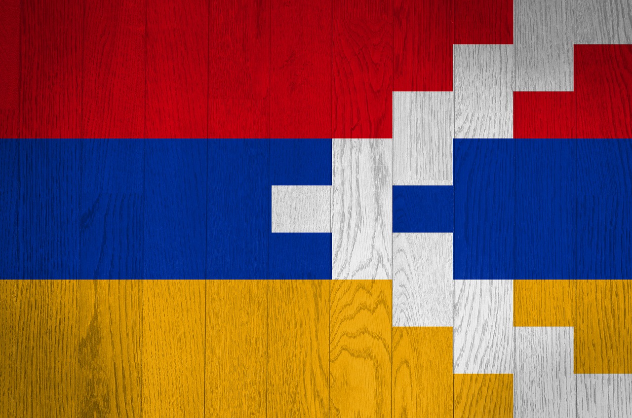 Náhorní Karabach Země Vlajka - Obrázek zdarma na Pixabay