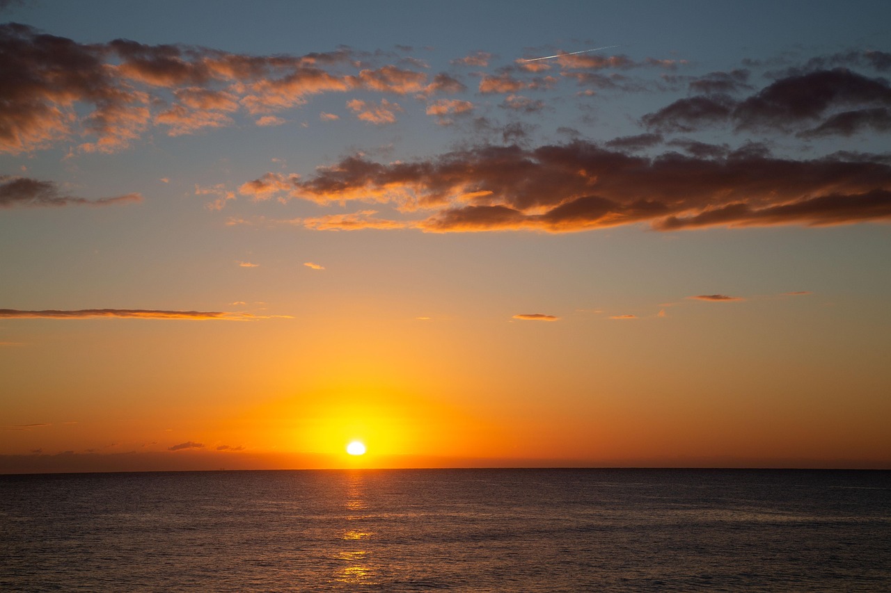 Sonnenuntergang Himmel Meer - Kostenloses Foto auf Pixabay - Pixabay