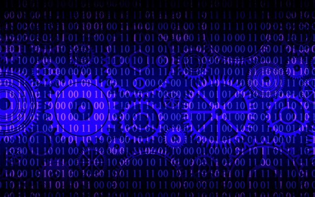 Download Binary Code, Gears, Data. Royalty-Free Stock Illustration ...