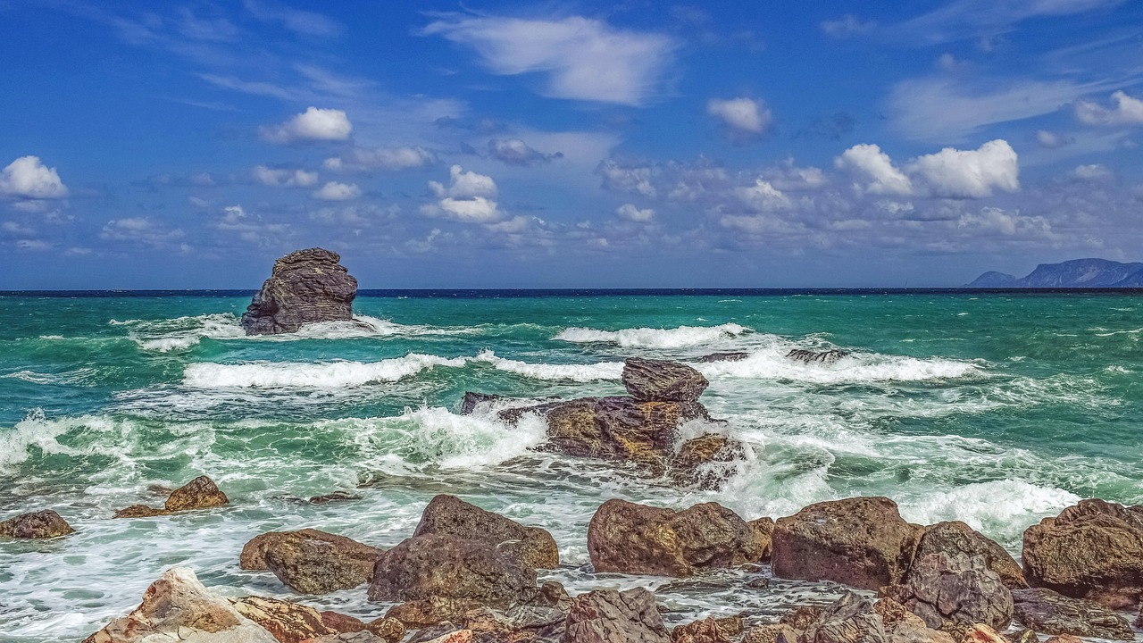 Rocky Coast Sea Greece - Free photo on Pixabay